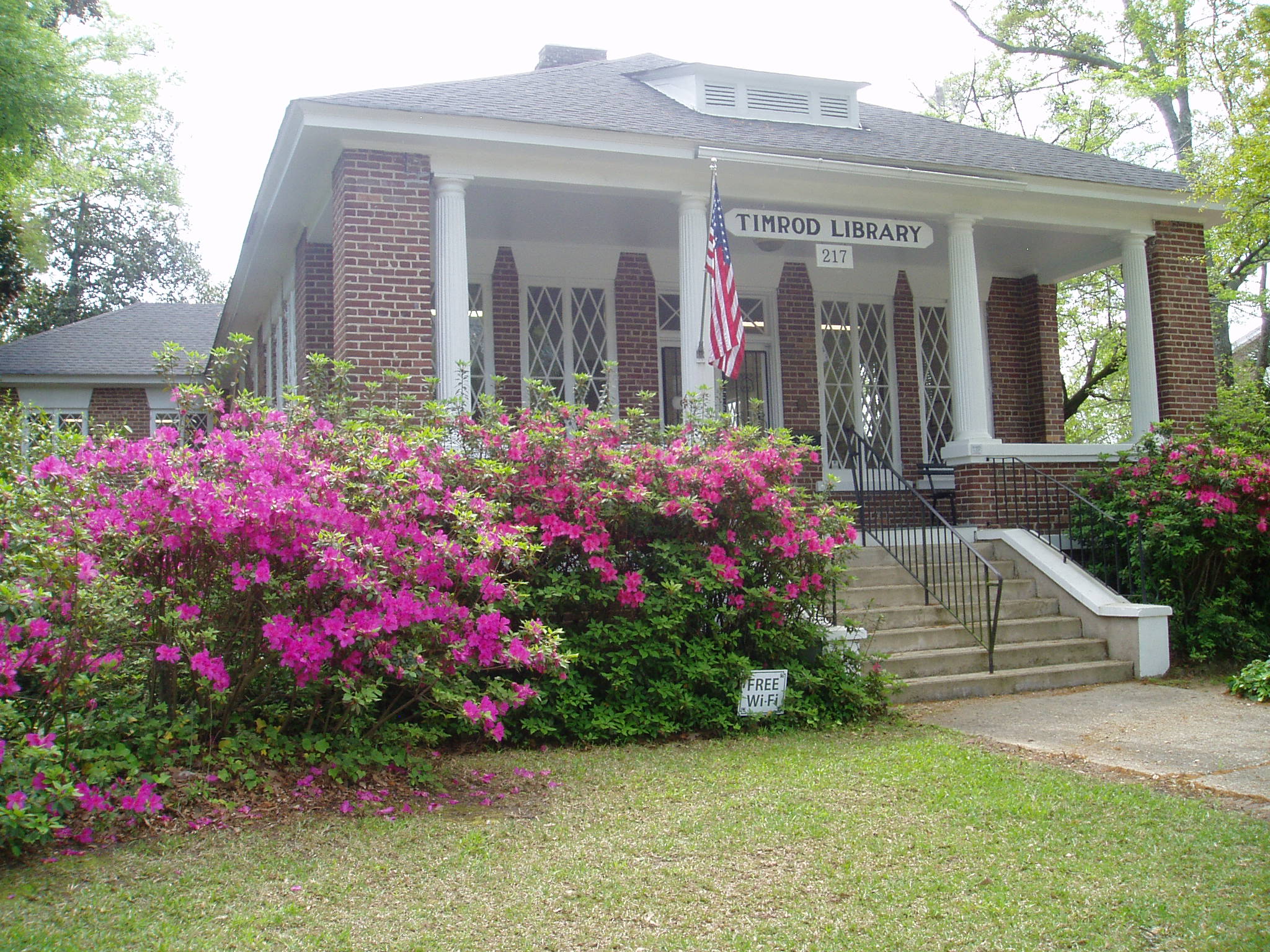 Present Meets Past at Historic Timrod Library - Books Make a Difference